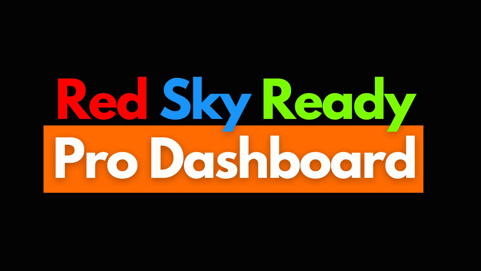 Log In - Red Sky Ready